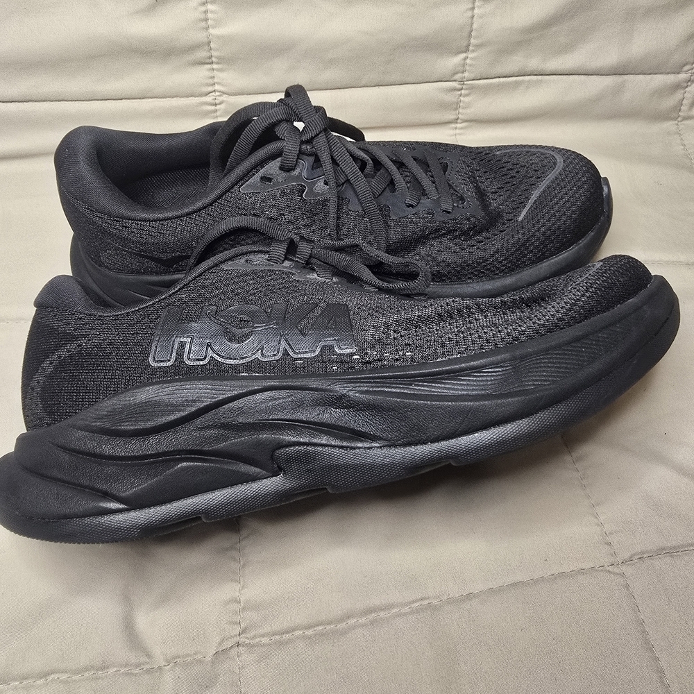 Hoka | Shoes | Hoka Rincon 4 Women Allblack Athletic Shoes | Poshmark